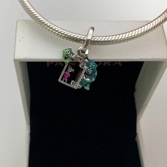 Pandora | Jewelry | Pandora Disney Pixar Monsters Inc Door Dangle Charm ...